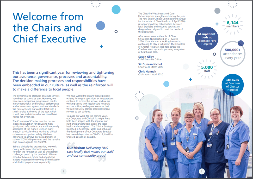 Managing an acute trust’s annual report from start to finish – during ...